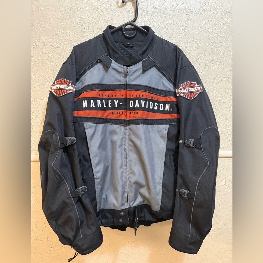 Harley Davidson Switchback Motorcycle Biker 2 In 1 Ja… - Gem